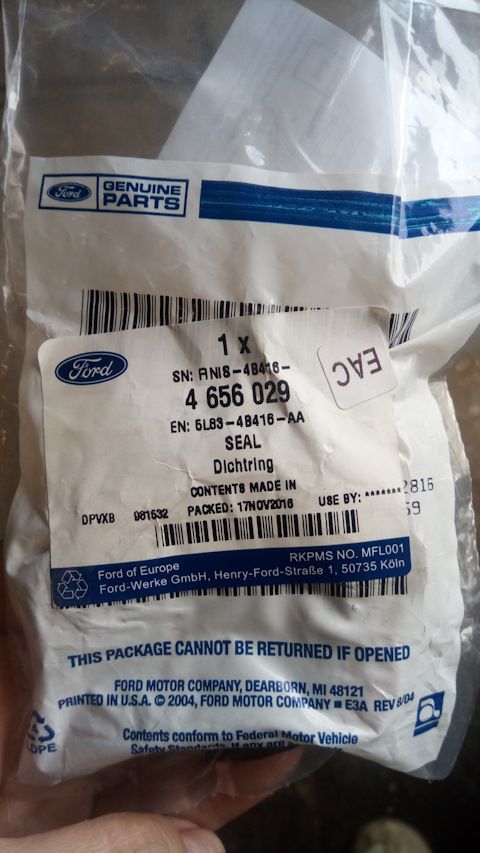 4656029 Сальник дифференциала / Maverick, Ranger 01~ Ford | Запчасти на ...