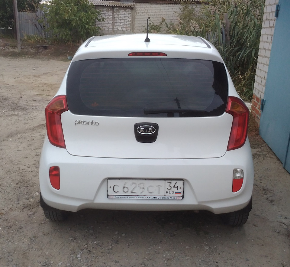 Замена кнопки багажника — KIA Picanto (2G), 1,2 л, 2012 года | своими ...
