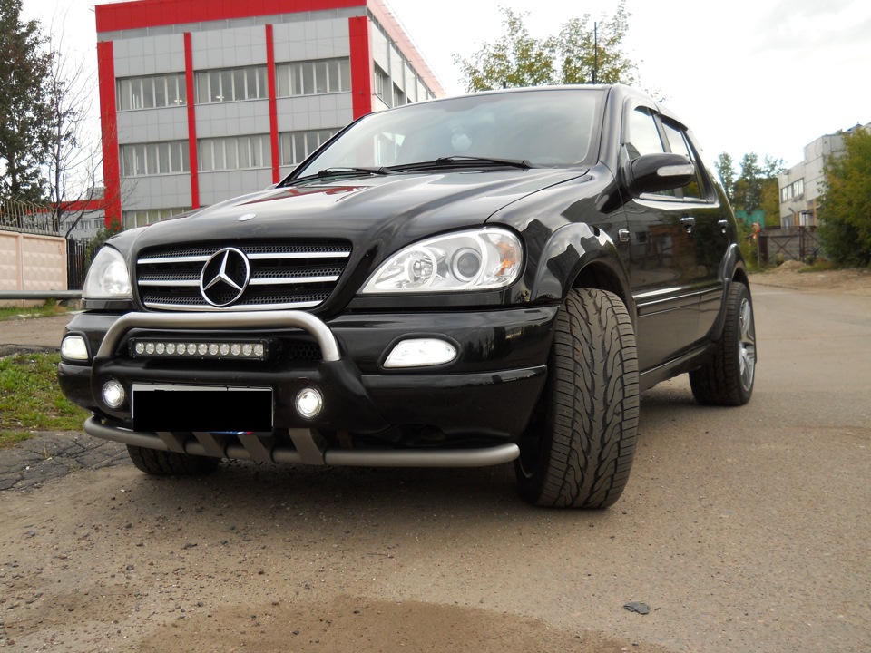 Прикупил про запас — Mercedes-Benz ML 55 AMG (W163), 5,5 л, 2001 года ...