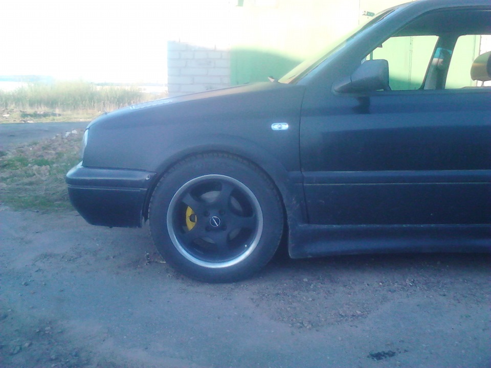 Новый "зимний" бампер — Volkswagen Golf Mk3, 2,8 л, 1996 года ...