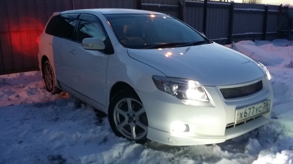 Toyota Corolla Fielder (E130) 1.5 бензиновый 2008 | 1.5X на DRIVE2