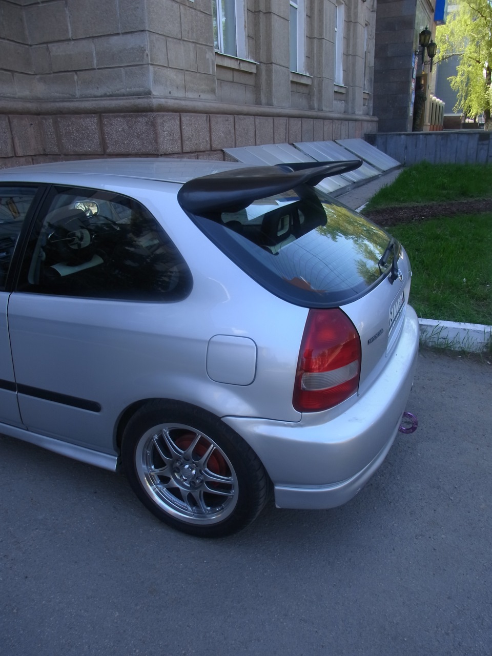 Очень весовая тюнячка BOMEX — Honda Civic Hatchback (6G), 1,6 л, 2000 ...