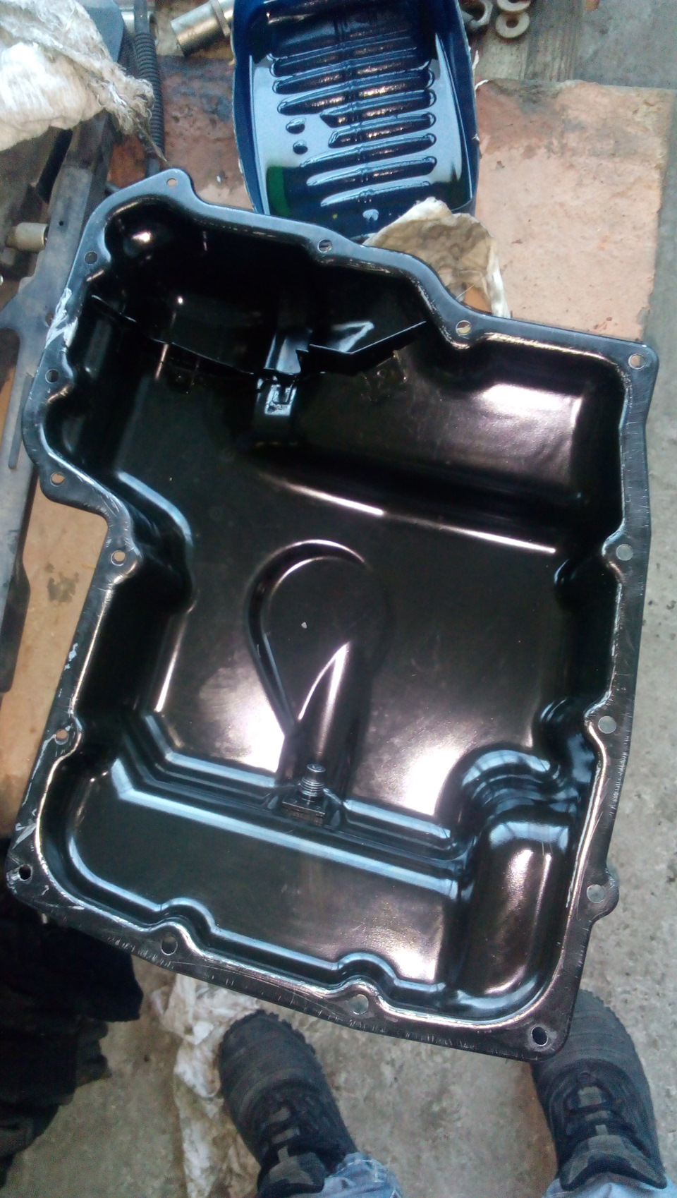 Масляный насос Е5 на Е4 — Citroen Jumper (2G), 2,2 л., 2014 года ...