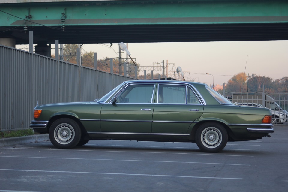 Автовизитка — Mercedes-Benz S-Class (W116), 2,8 л, 1976 года ...