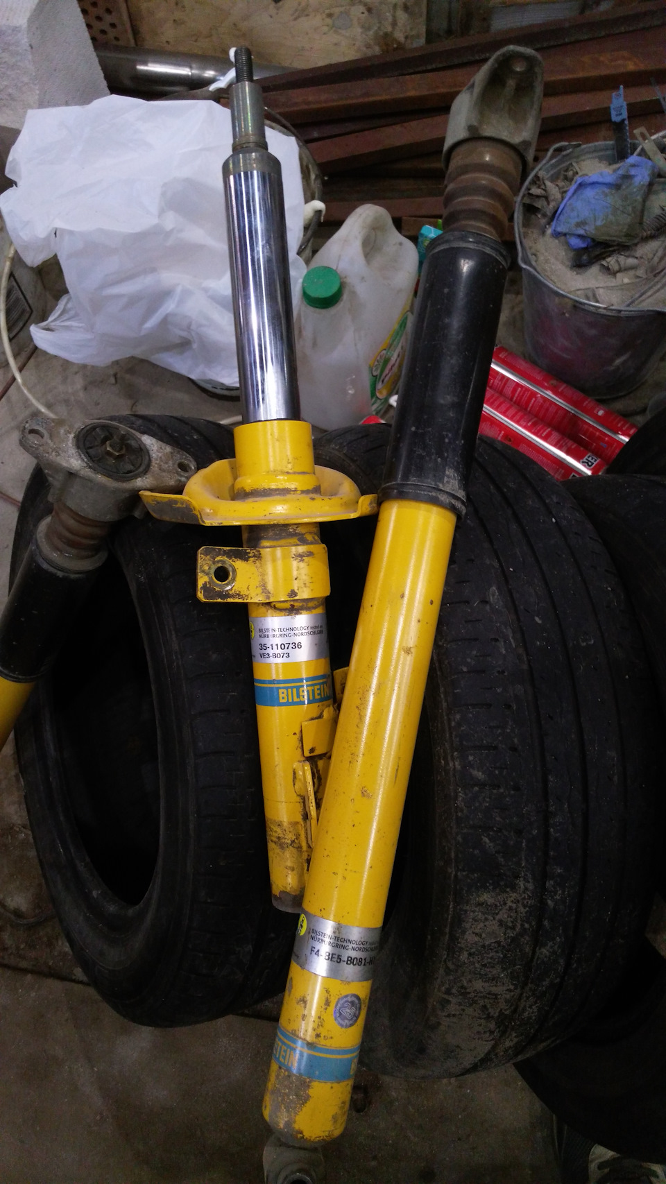 35110736 Спортивный амортизатор передний левый серии B6 sport BILSTEIN ...