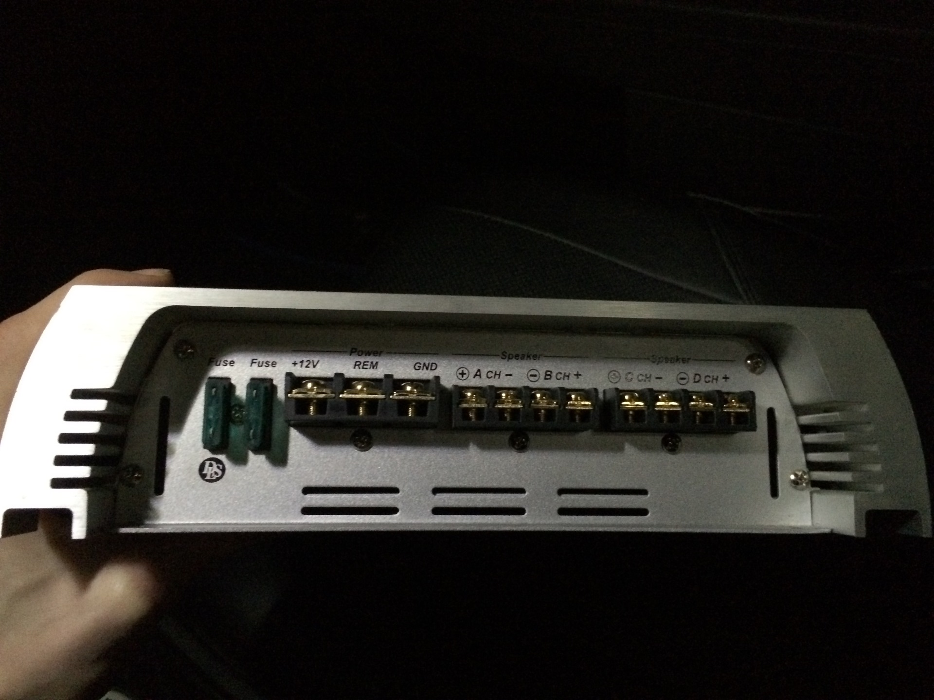 Усилитель на фронт DLS MA41, самодельные межблоки из кабеля DAXX — Lada Приора седан, 1,6 л ...