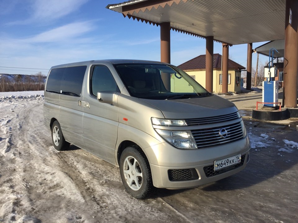 Покатались — Nissan Elgrand (E51), 3,5 л, 2004 года | покатушки | DRIVE2