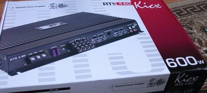 Автомобильный усилитель (4 канала) Kicx RTS 4.60 — Lada 2114, 1,5 л, 2006 года | автозвук | DRIVE2