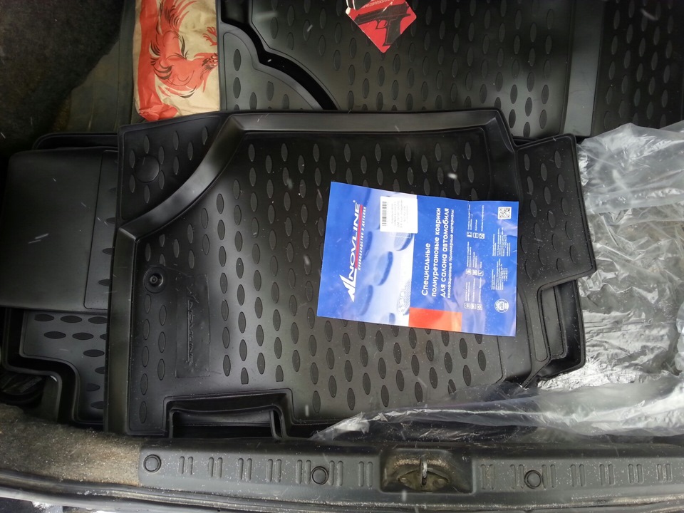 Ковры в салон Novline — Honda Accord (6G), 2,3 л, 1998 года ...