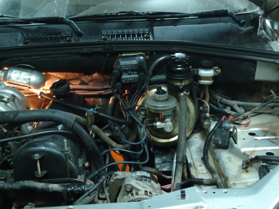 Перенос модуля зажигания — Chevrolet Niva, 1,7 л, 2005 года | визит на ...