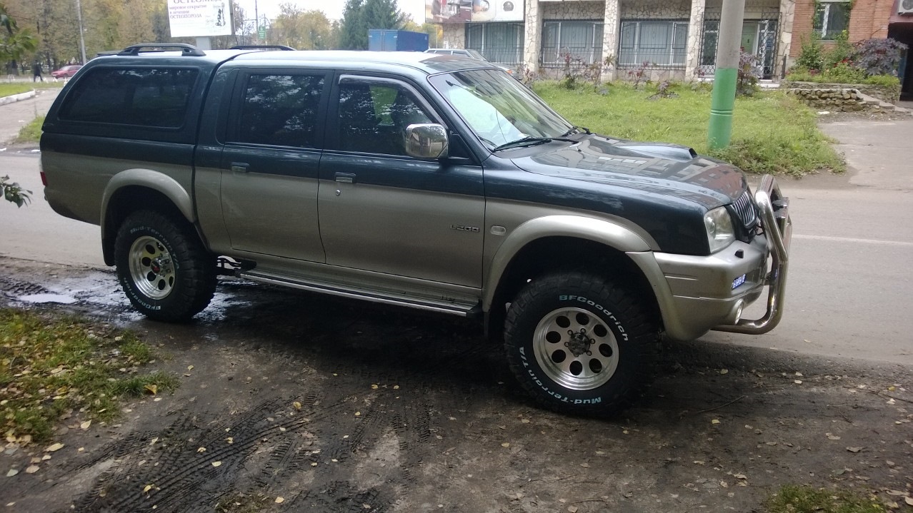 Mitsubishi L200 (3G) 2.5 дизельный 2006 | 2.5 TDI, K74T на DRIVE2