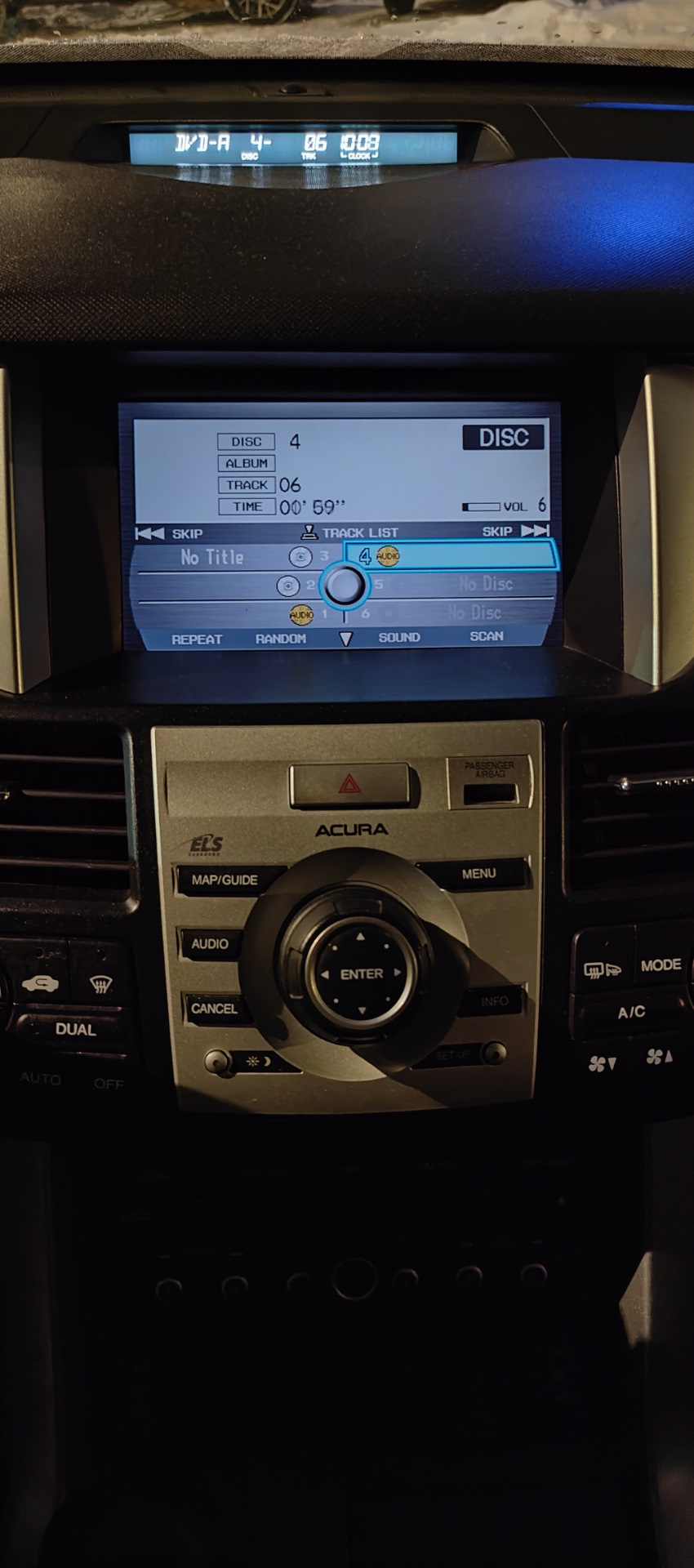 Запись дисков в формате DVD audio — Acura RDX (1G), 2,3 л, 2008 года | электроника | DRIVE2