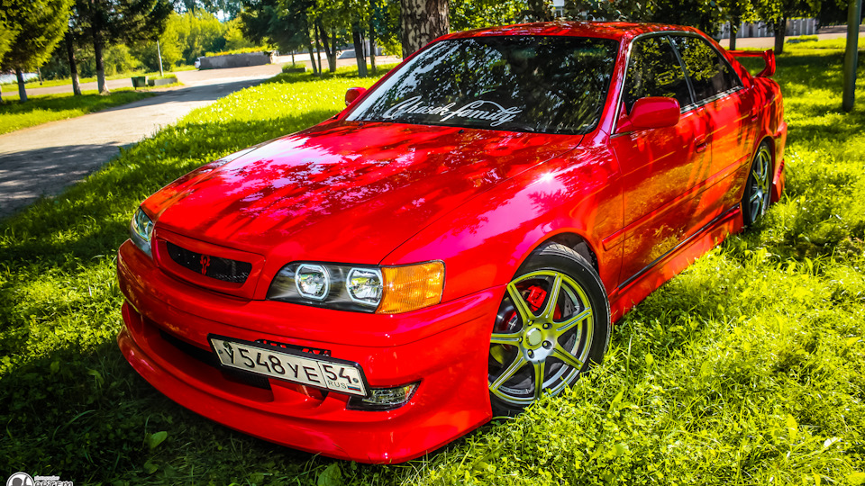 Toyota Chaser (100) 3.0 бензиновый 1996 | "Red" на DRIVE2