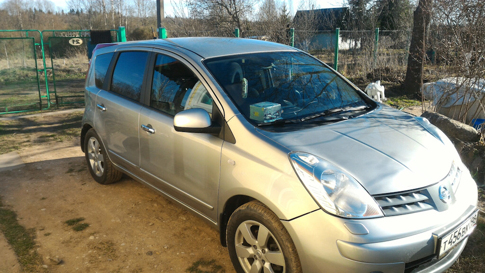 Немного хрома — Nissan Note (1G), 1,6 л, 2008 года | стайлинг | DRIVE2