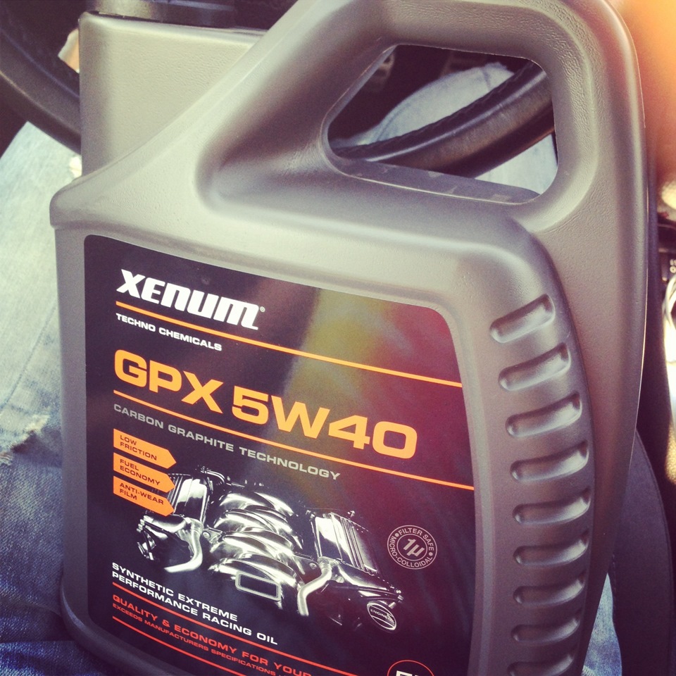 Xenum GPX 5w40 — Volkswagen Golf Mk6, 1,4 л, 2009 года | расходники | DRIVE2