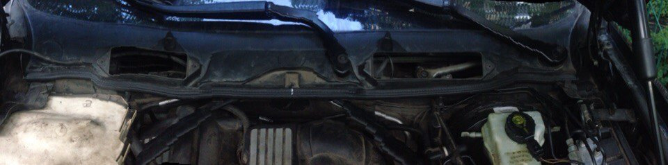 устранение протечки в салон. — BMW 3 series (E90), 2 л, 2005 года ...