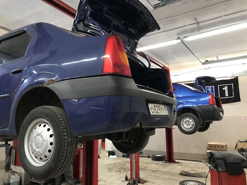 Установка гур на Логан без гур. — DRIVE2