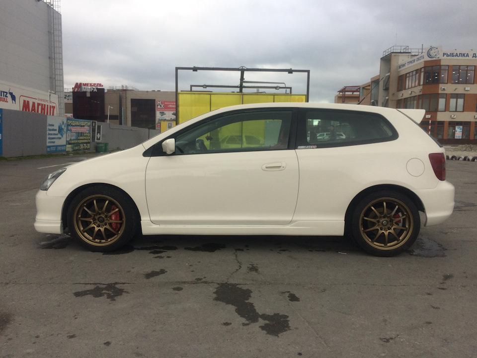 Rays Gram Light 57F, фонари от ctr ep3 & карбоновый капот GSI 🔰 — Honda ...