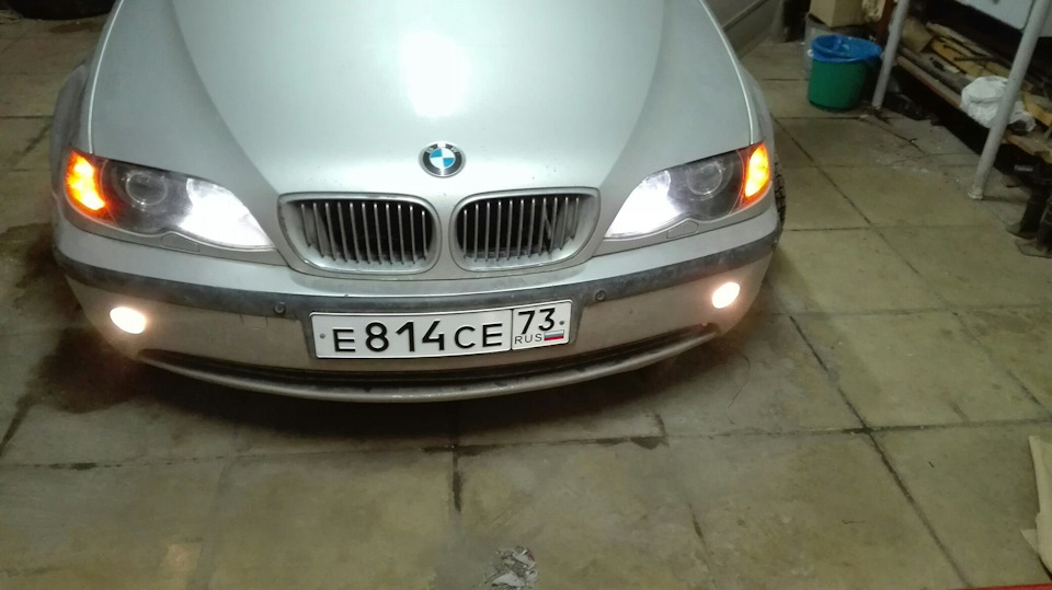 Теперь птф работают — BMW 3 series (E46), 2,2 л, 2002 года ...
