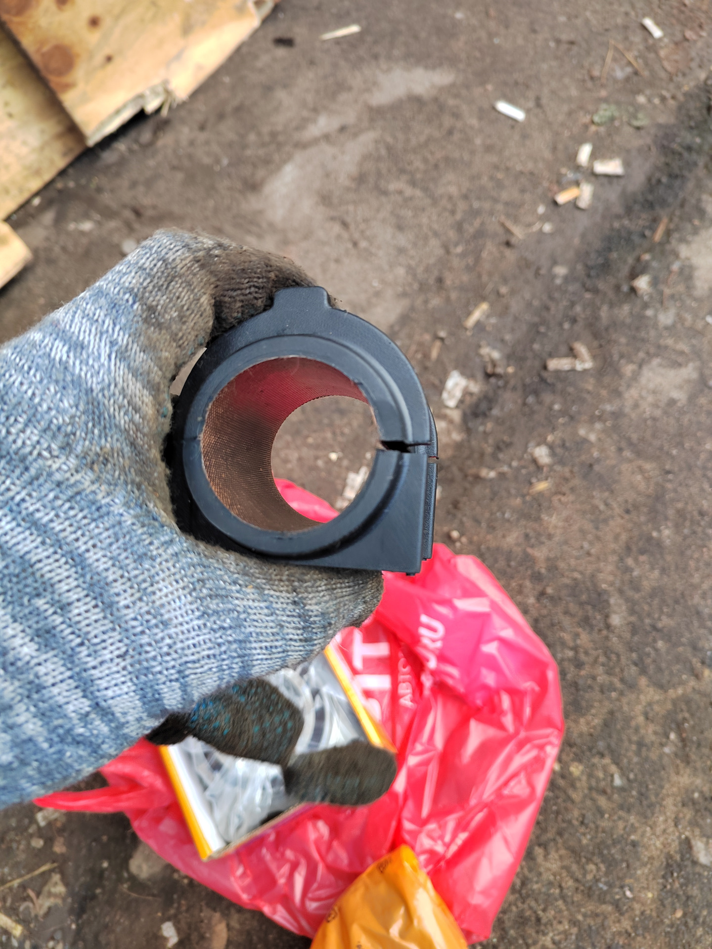 316,9 тыс. км. — Ступичные, втулки и стойки стабилизатора — Toyota Land ...