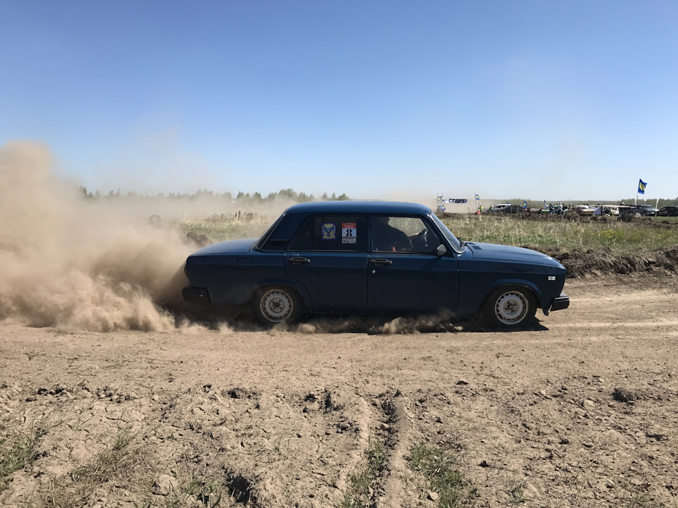 Ралли спринт, класс 1400(задний привод), 06.05.2017г аэродром "Орешково ...