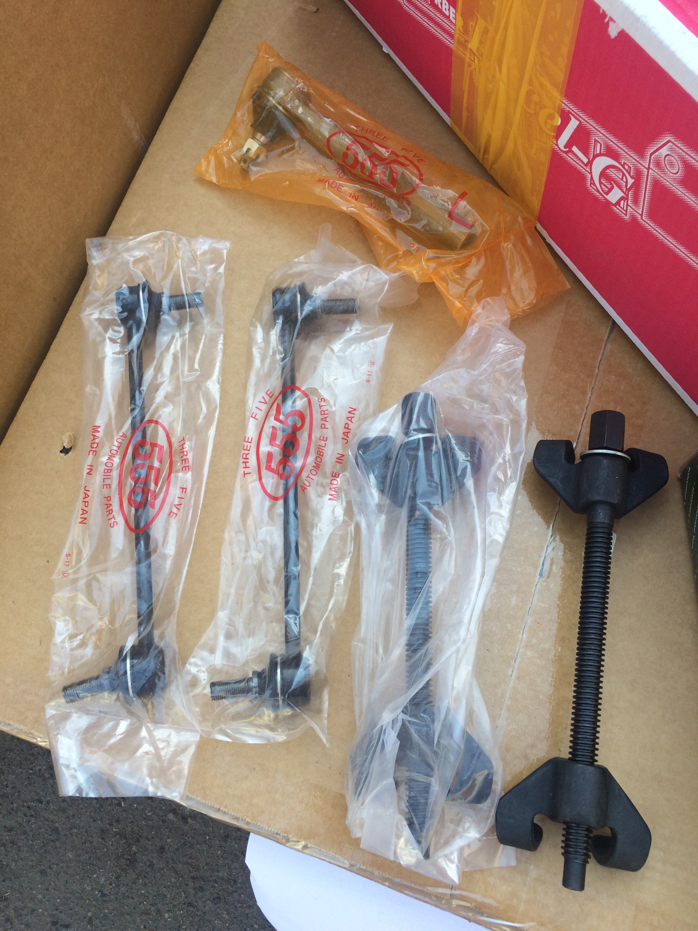 Передние стойки — Toyota Camry (XV30), 3 л, 2004 года | своими руками ...