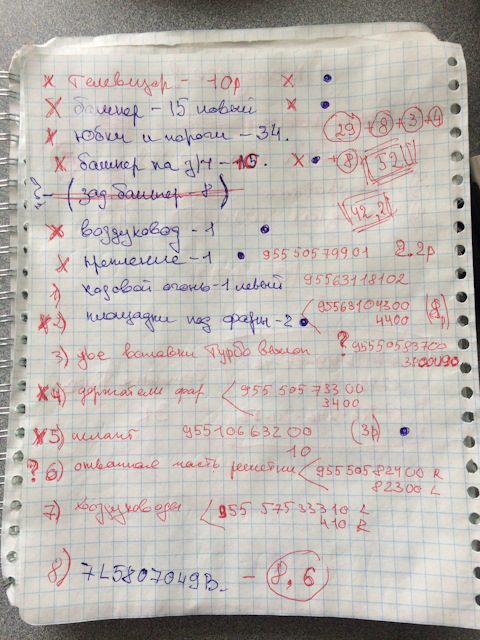 95550573300 ЭЛЕМЕНТ КРЕПЛ. ЛЕВ. VAG | Запчасти на DRIVE2