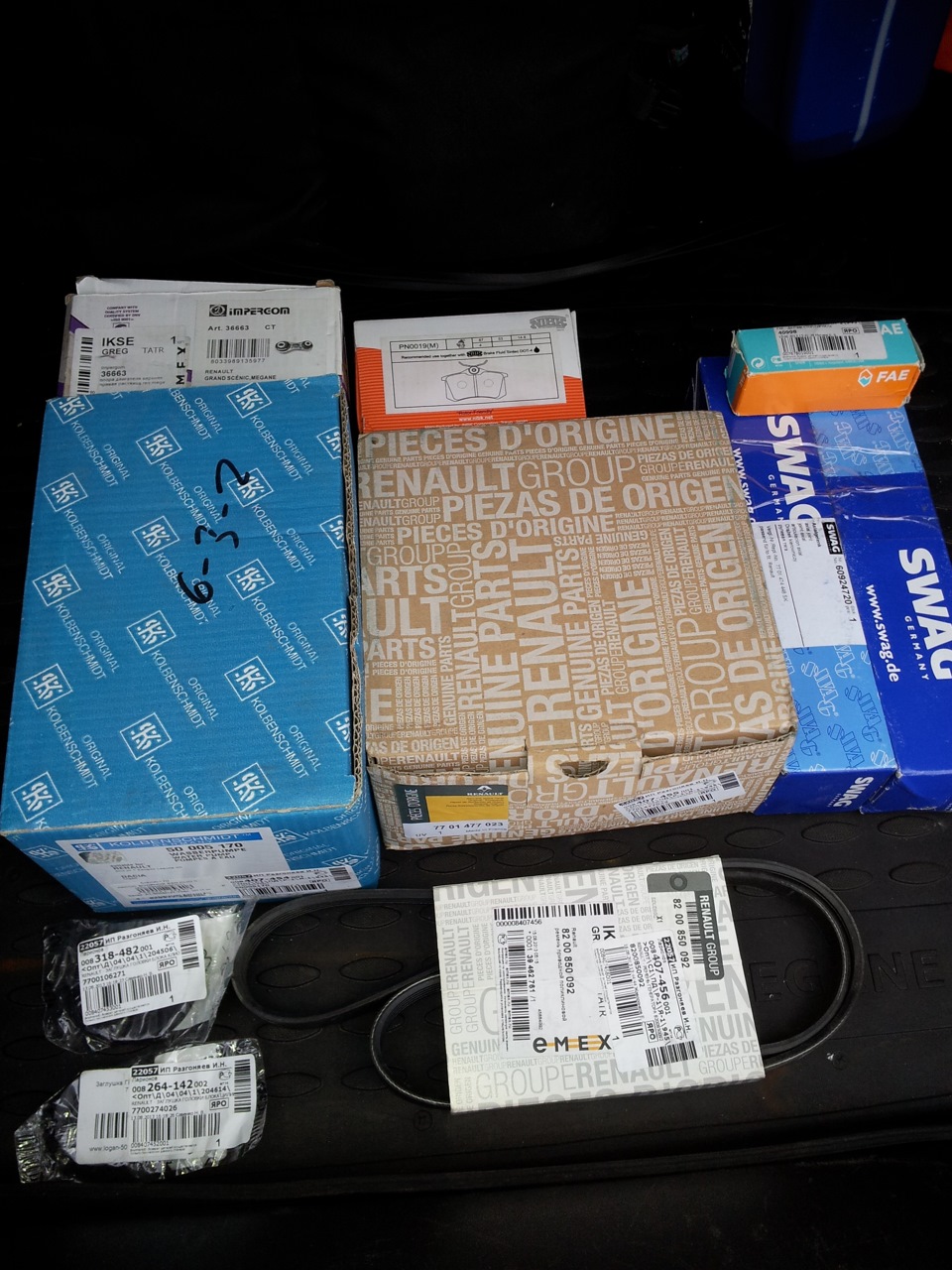 Пора ремонта — Renault Megane II, 1,6 л, 2007 года | визит на сервис ...