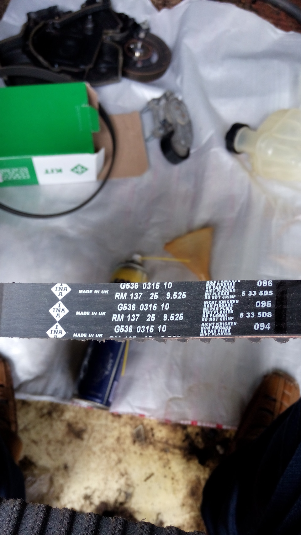 Замена привода ГРМ — Citroen C5 (2G), 1,6 л, 2012 года | своими руками ...