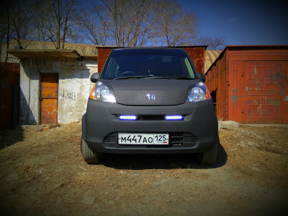 Вернул на место LED ДХО — Honda Life (JB5/JB6/JB7/JB8), 0,7 л, 2009 года | стайлинг | DRIVE2