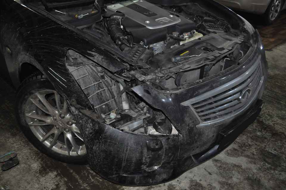 Замена головного освещения на светодиодное INFINITI G35 “Led for life ...