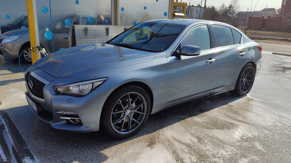 Infiniti q50 2.0 бензиновый 2014 | GRAY DEVIL на DRIVE2