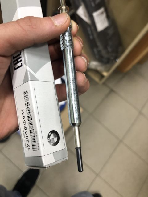 12230035934 Свеча накаливания BMW | Запчасти на DRIVE2