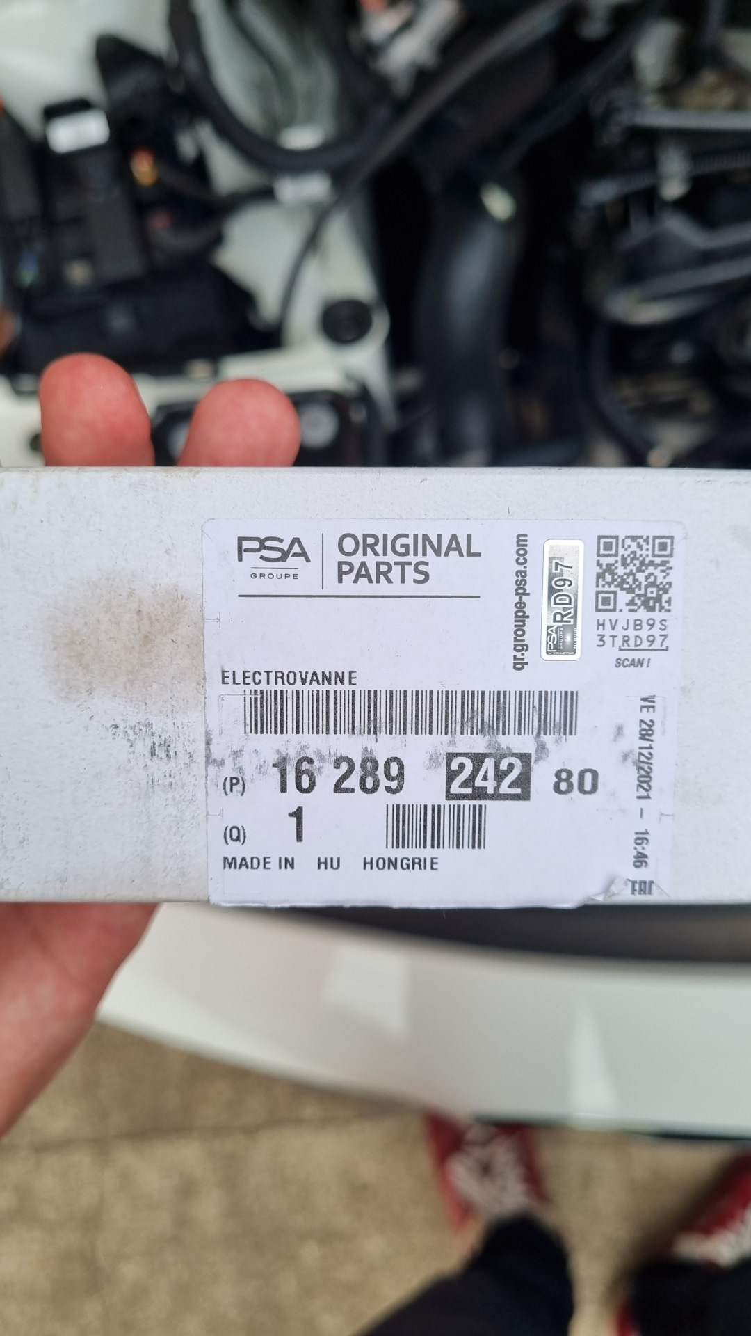 Клапан фазорегулятора впуск — BMW 3 series (F30), 1,6 л, 2013 года ...