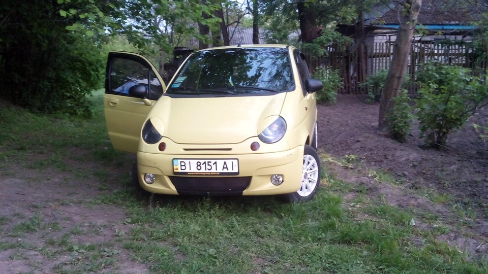 немного новых фоток, переоброз морды-лица) — Daewoo Matiz (M100/M150 ...
