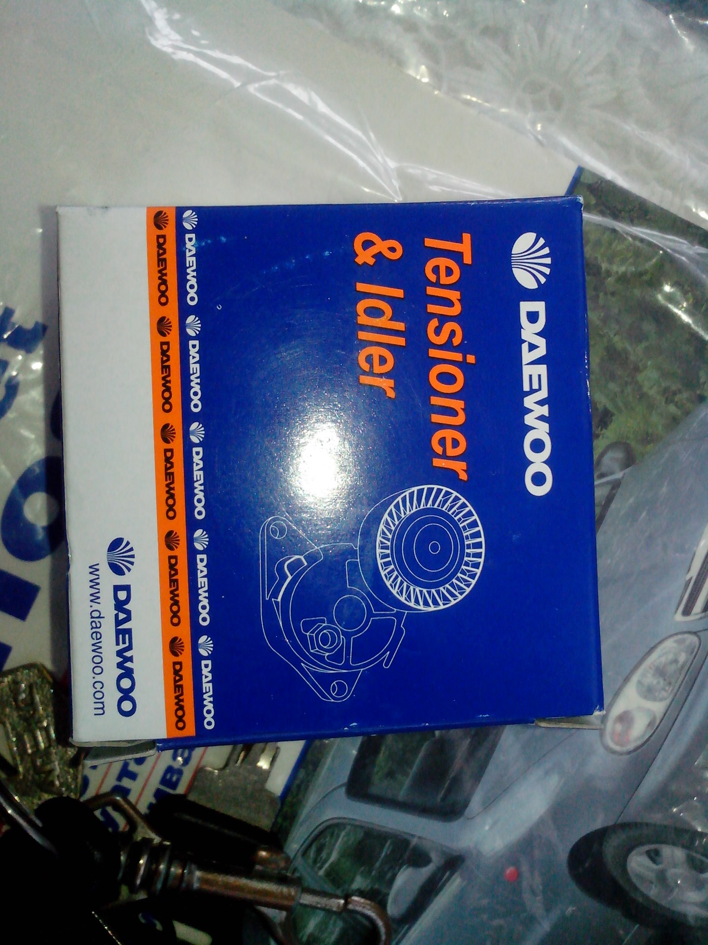 Полетел ролик натяжителя ГРМ — Chevrolet Lanos, 1,6 л, 2006 года ...