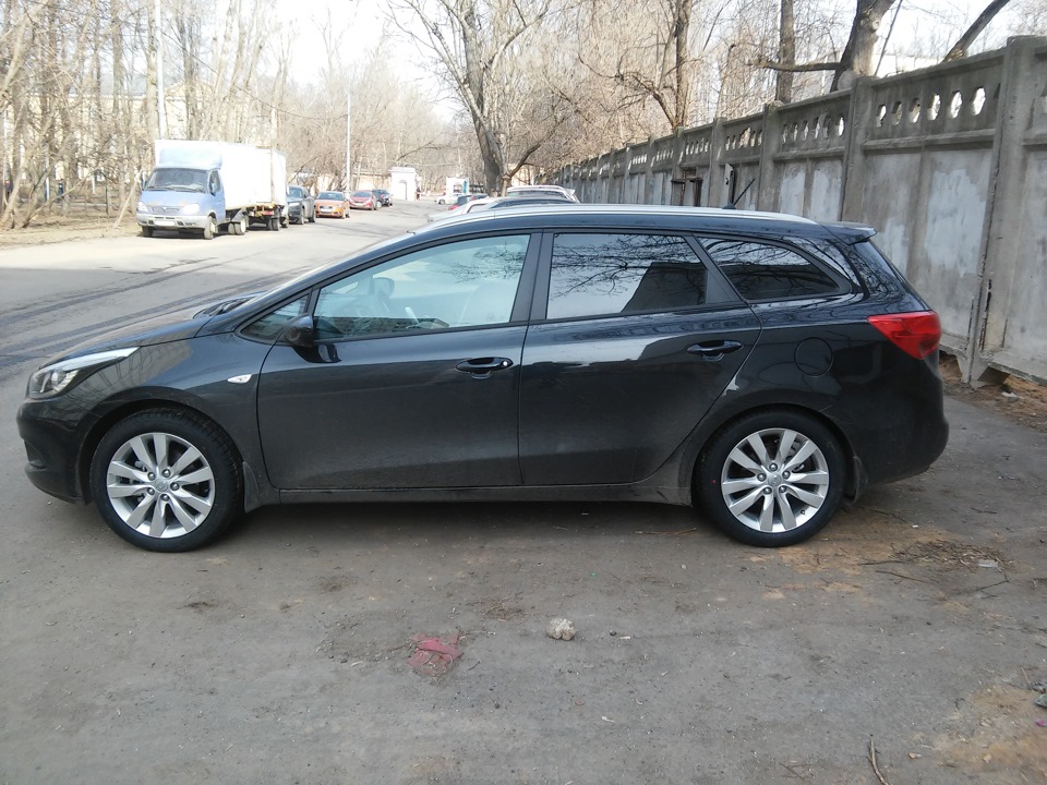 резина — KIA Ceed SW (2G), 1,6 л, 2014 года | шины | DRIVE2