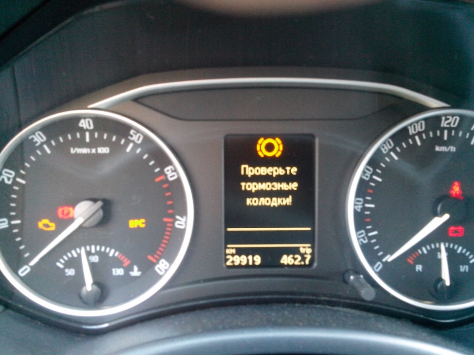 Установка датчика износа колодок! — DRIVE2