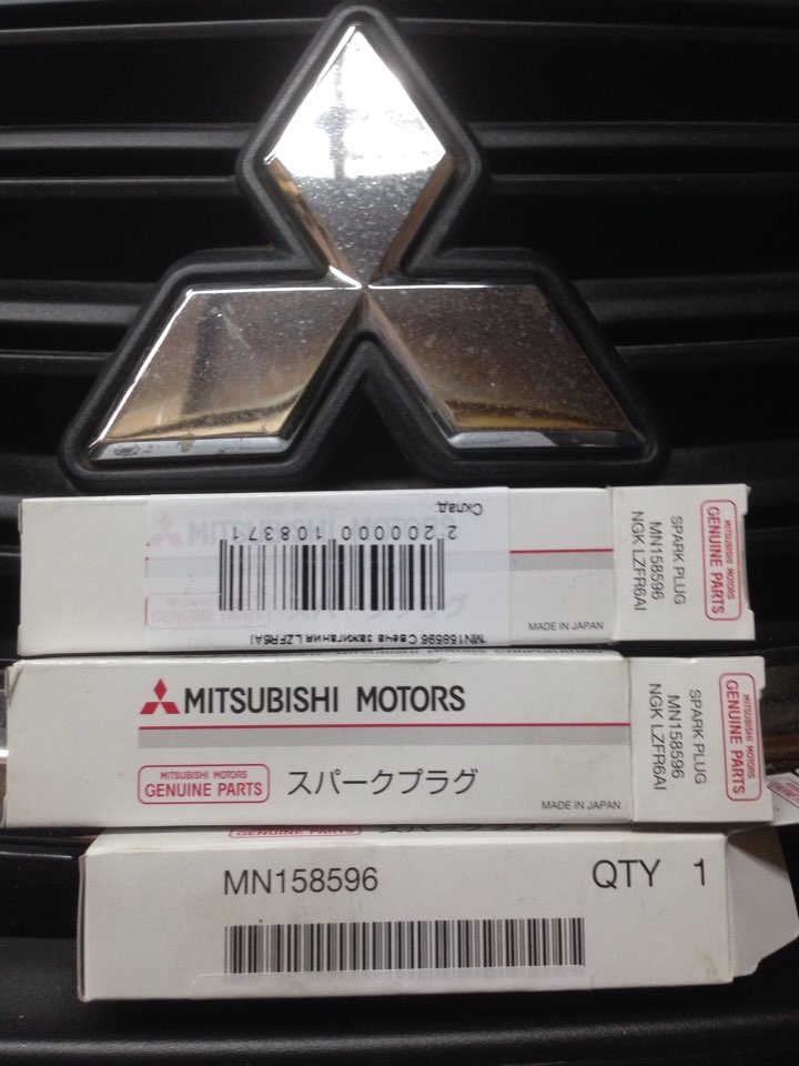 MN158596 Свеча зажигания 3656 Mitsubishi | Запчасти на DRIVE2