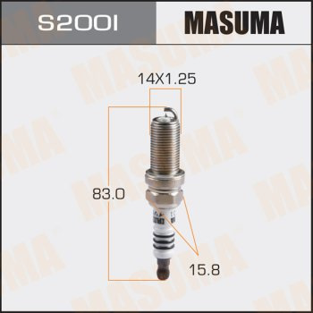 S200I Свеча зажигания иридиeвая IKH16 MASUMA | Запчасти на DRIVE2
