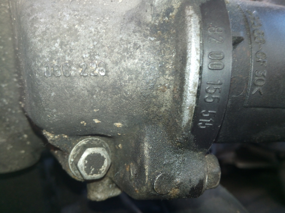 8200155515 Крышка термостата Рено Megane 2(Меган 2) K4M760, 761 ->17/01 ...