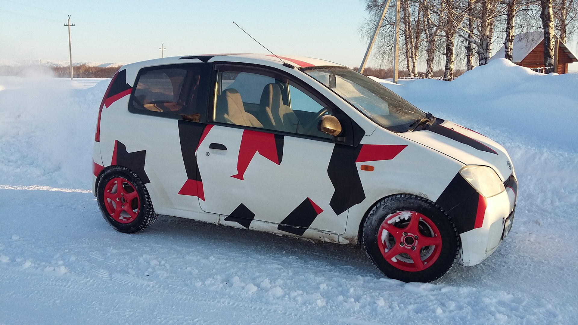 Daihatsu Mira (L250/L260) 0.7 бензиновый 2003 | 4WD на палке))) на DRIVE2