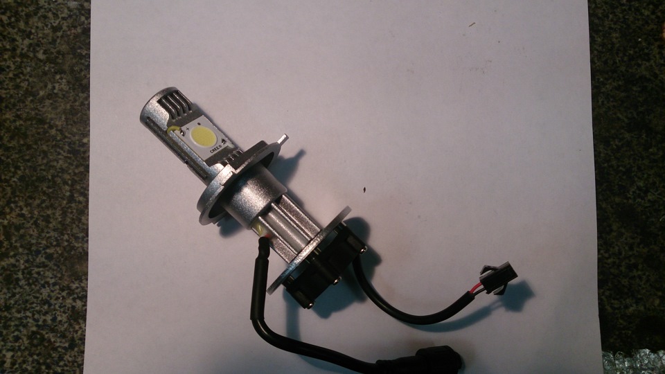 Установка светодиодных cree ламп вместо штатных H4 — ТагАЗ Tager 3D, 2 ...