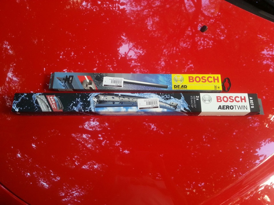 Новому стеклу — новые помощники или купил дворники — Mazda 3 (1G) BK, 1 ...