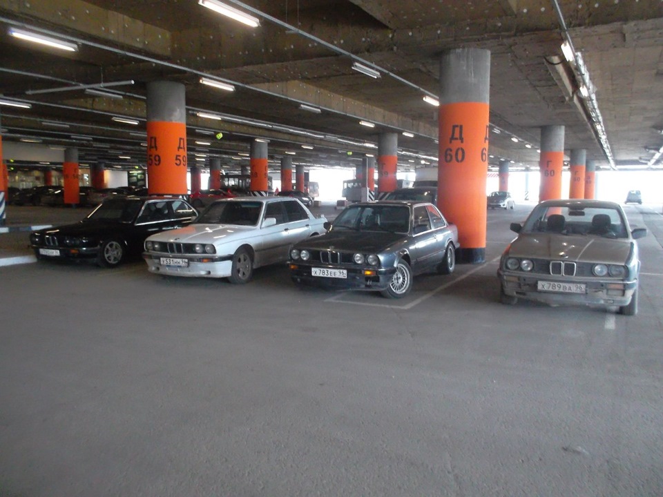 Встреча е30 клуба Екатеринбург — BMW 3 series Coupe (E30), 1,8 л, 1983 ...