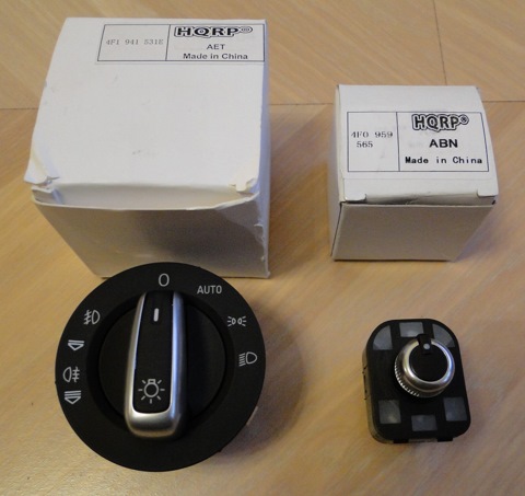 4F1941531E переключатель света фар Audi Q7 VAG | Запчасти на DRIVE2