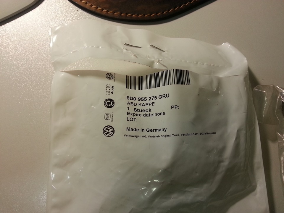 8D0955275GRU Колпачок VAG | Запчасти на DRIVE2