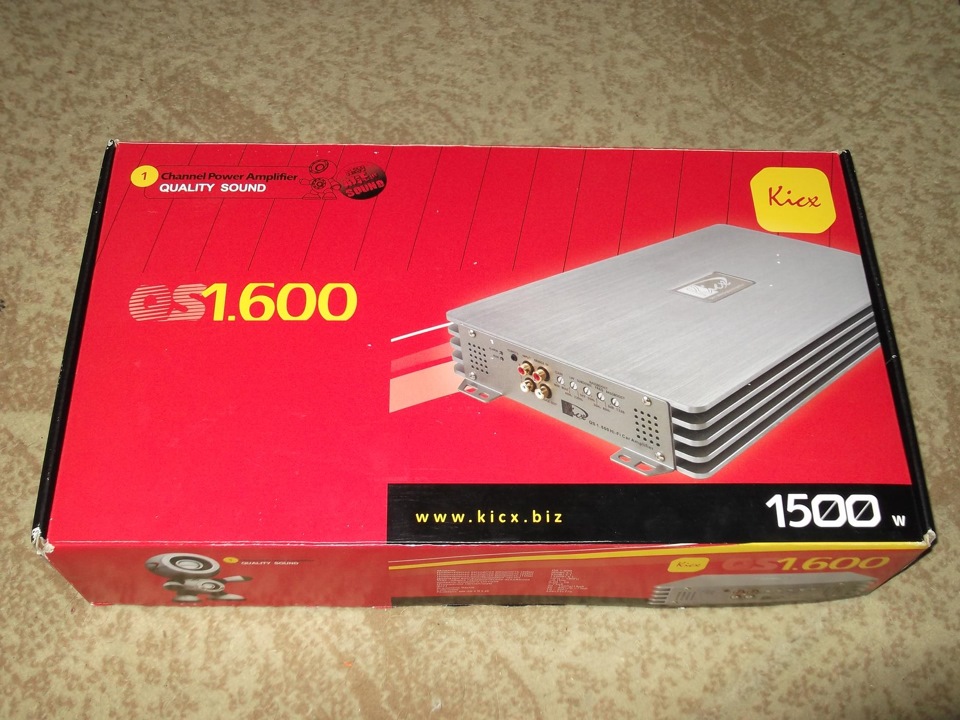 Kicx QS 1.600 — Lada 21063, 1,3 л, 1982 года | автозвук | DRIVE2