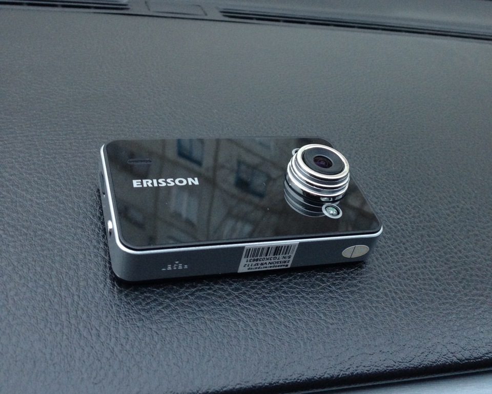 Видеорегистратор Erisson VR-SF112 — Mitsubishi Lancer IX, 1,6 л, 2006 года | аксессуары | DRIVE2