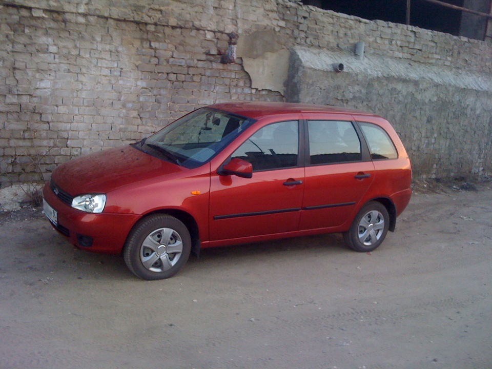 Переобулись. — Lada Калина Универсал (1G), 1,6 л, 2012 года | шины | DRIVE2